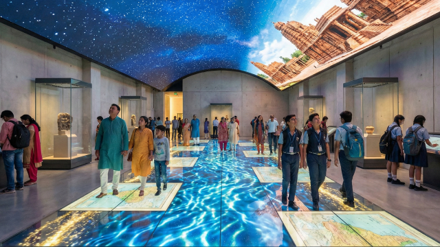 Floor & Ceiling Displays – Vertaxis